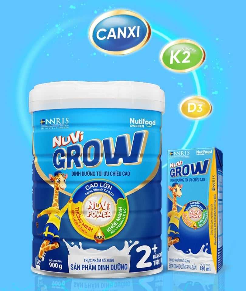 NUVI GROW - HIỆP HỘI SỮA VIỆT NAM